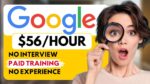 Remote Work From Home Jobs 2025 with No Experience | Google Hiring!